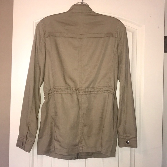 Express | Jackets & Coats | Express Utility Jacket With Drawstring ...